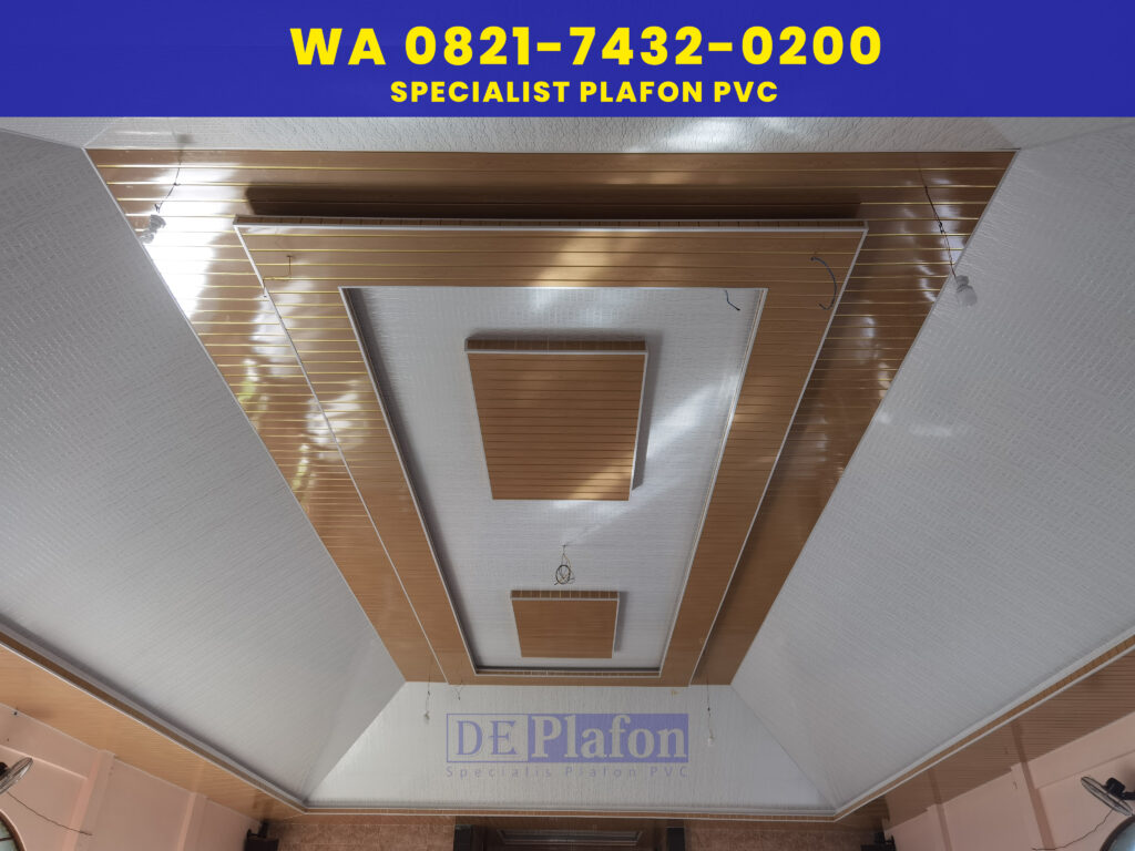 Plafon PVC Ruang Tamu Mewah Terbaru | De Plafon - Specialist Plafon PVC ...